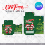 60 Designs | Christmas Themed Ampao Template | Canva Editable - Mygems ...