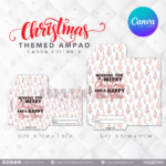 60 Designs | Christmas Themed Ampao Template | Canva Editable - Mygems ...
